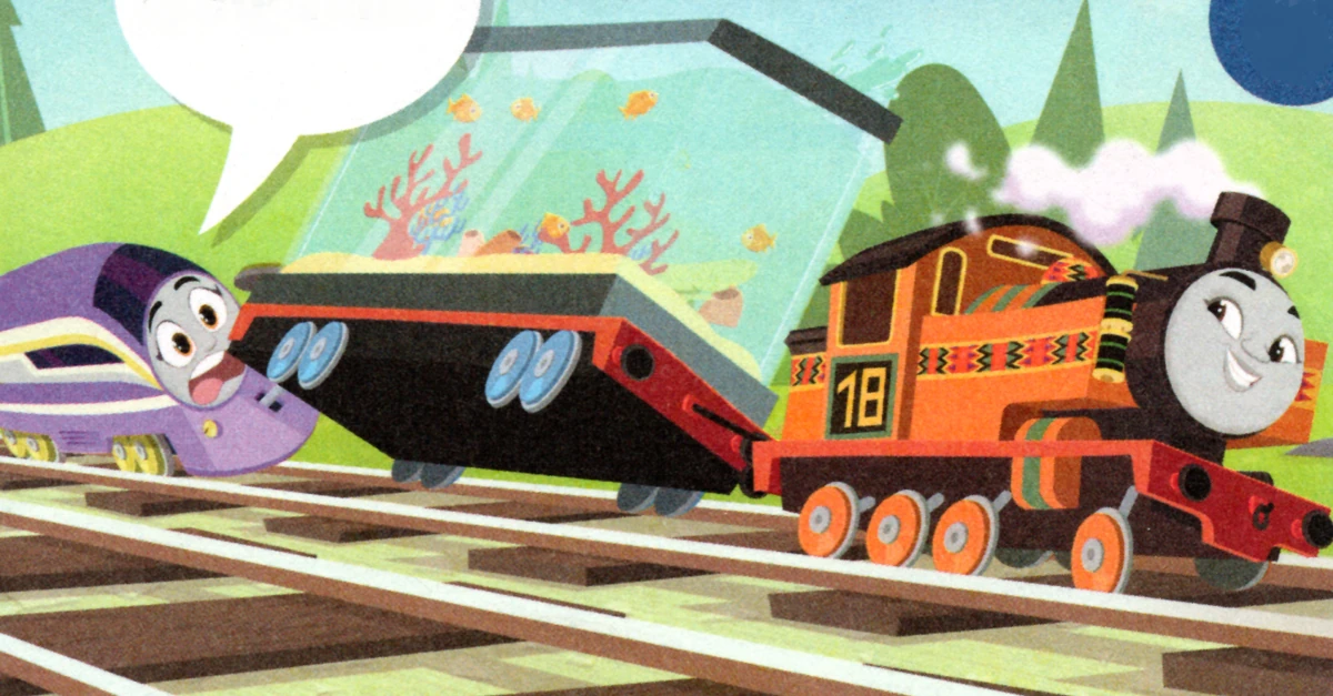Kana Splashes In! | Thomas the Tank Engine Wiki | Fandom
