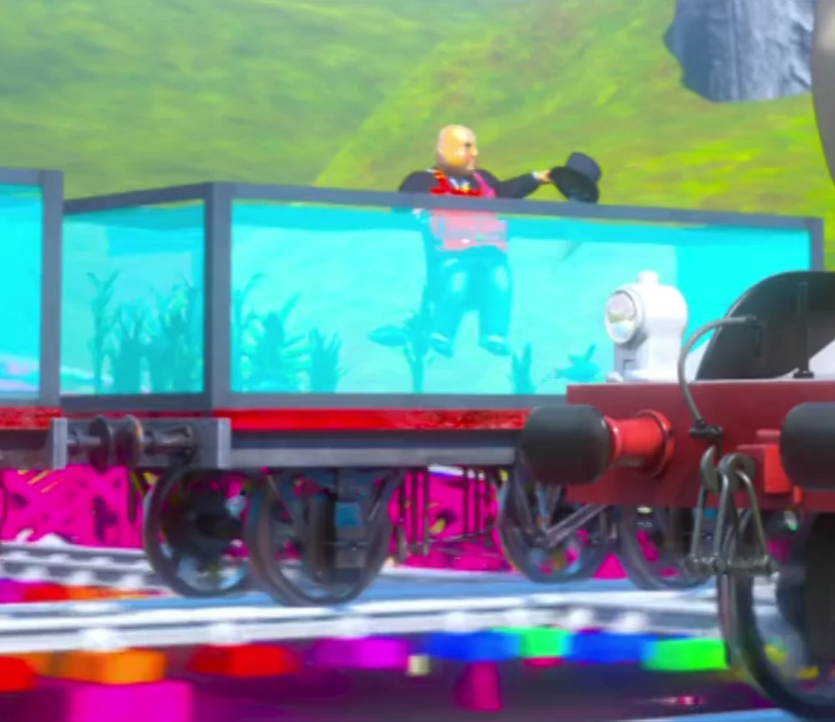 Aquarium Tank Wagons (T&F) | Thomas the Tank Engine Wiki | Fandom