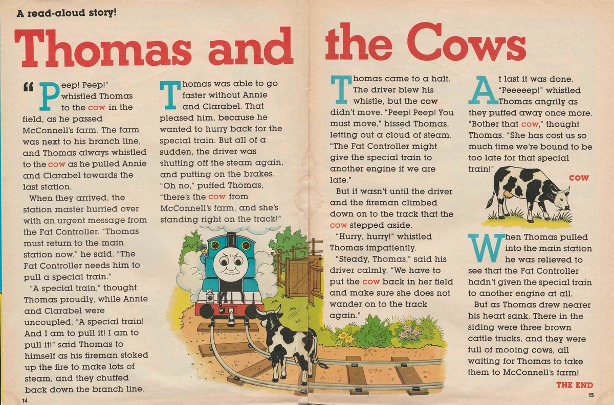 Thomas and the Cows | Thomas the Tank Engine Wiki | Fandom