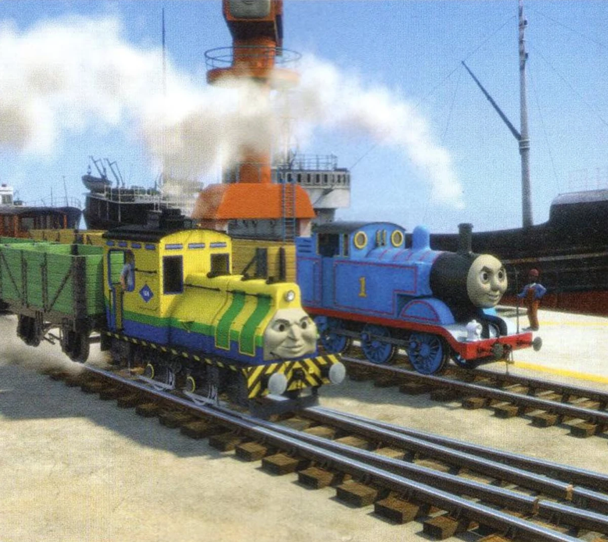 Grudge Match (magazine story) | Thomas the Tank Engine Wiki | Fandom