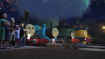 Samson and the Fireworks | Thomas the Tank Engine Wiki | Fandom