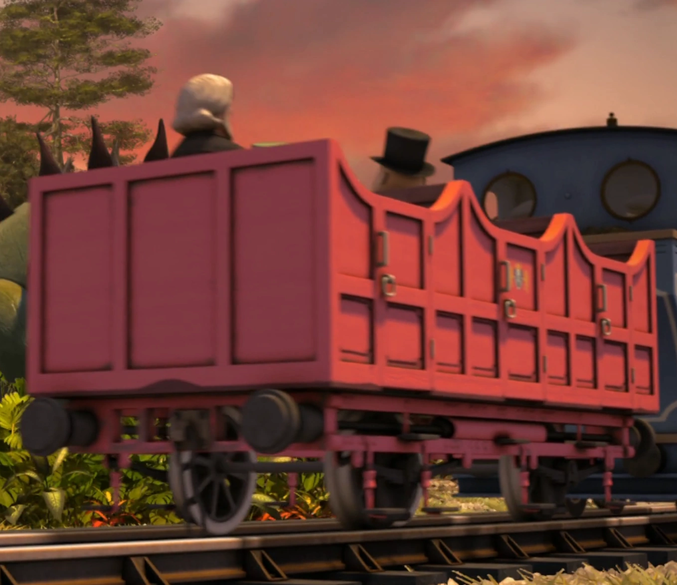 Open-Topped Carriages (narrow gauge) | Thomas the Tank Engine Wiki | Fandom