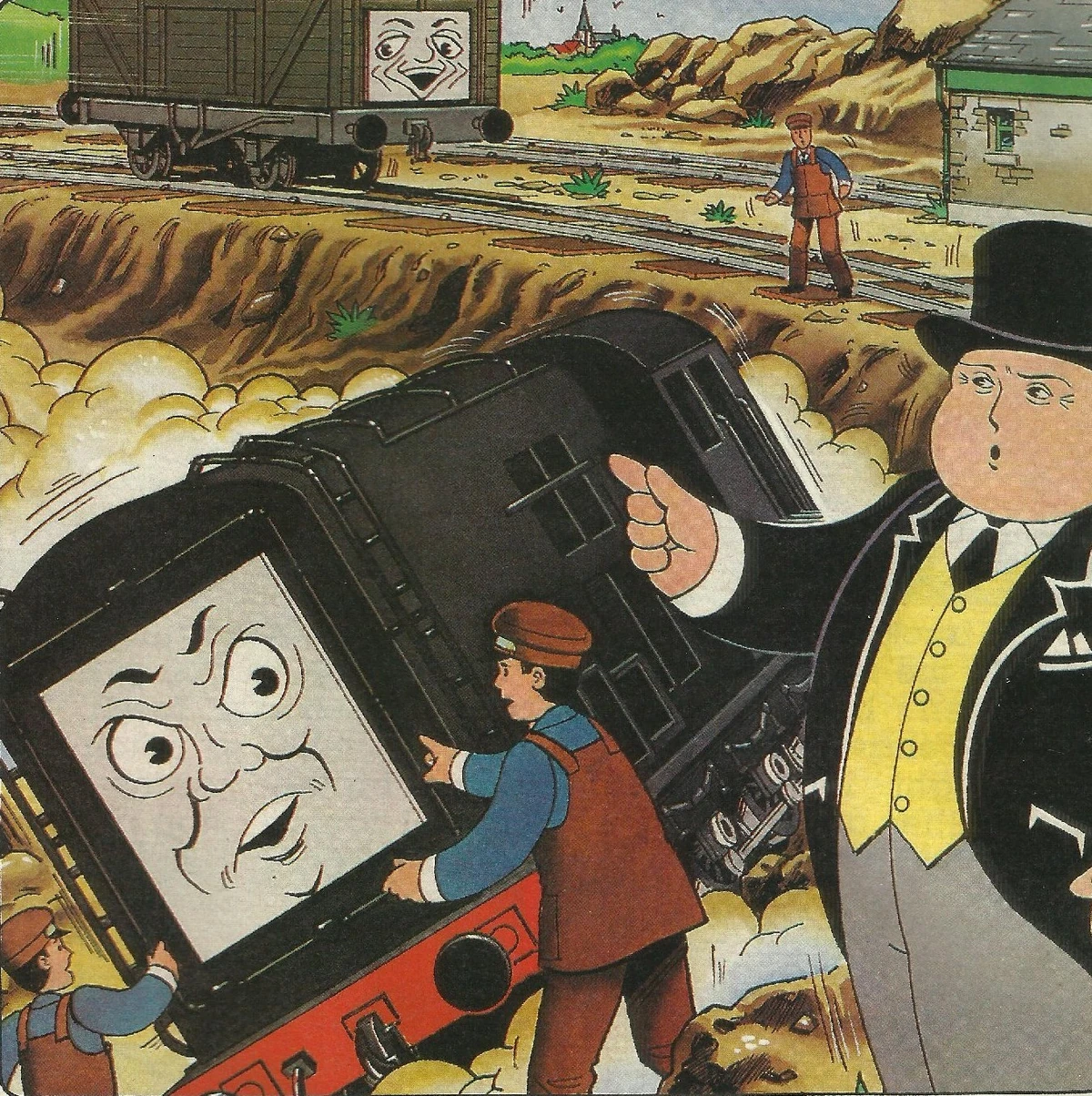 Diesel Takes a Tumble | Thomas the Tank Engine Wiki | Fandom