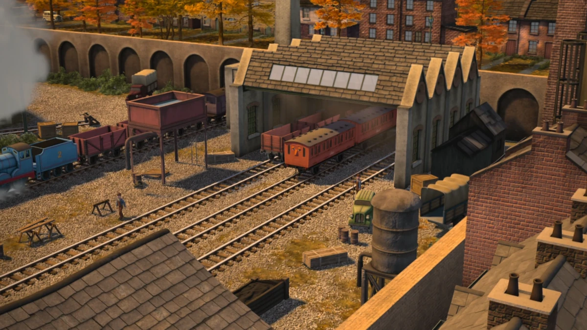 Tidmouth Engine Works | Thomas the Tank Engine Wiki | Fandom