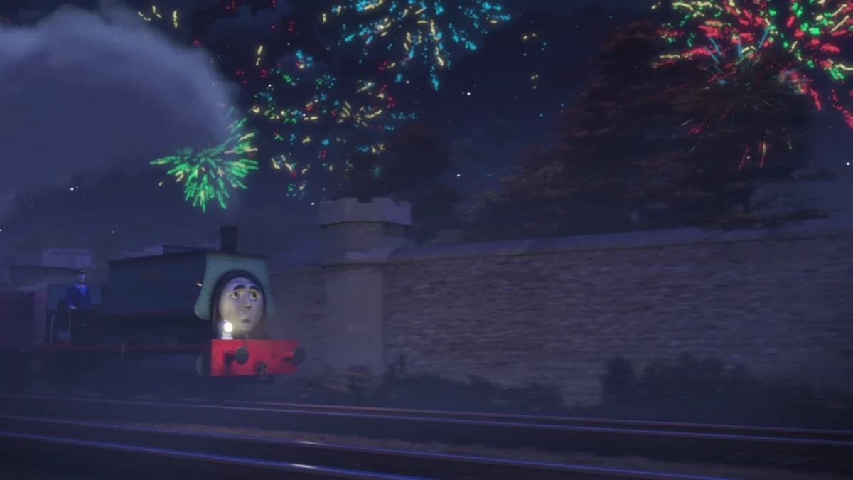 Samson and the Fireworks | Thomas the Tank Engine Wiki | Fandom