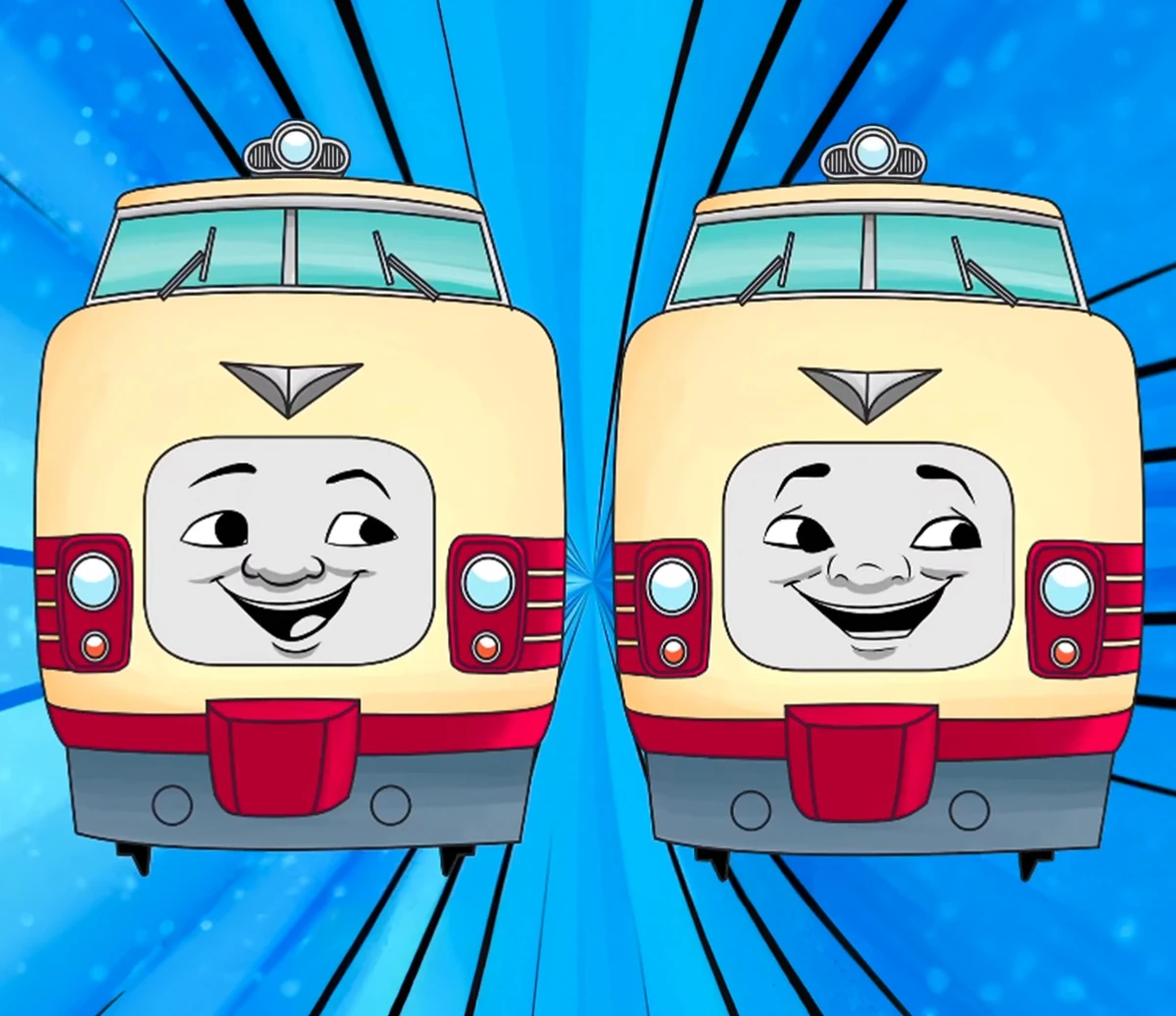 Satoshi and Takeshi | Thomas the Tank Engine Wiki | Fandom