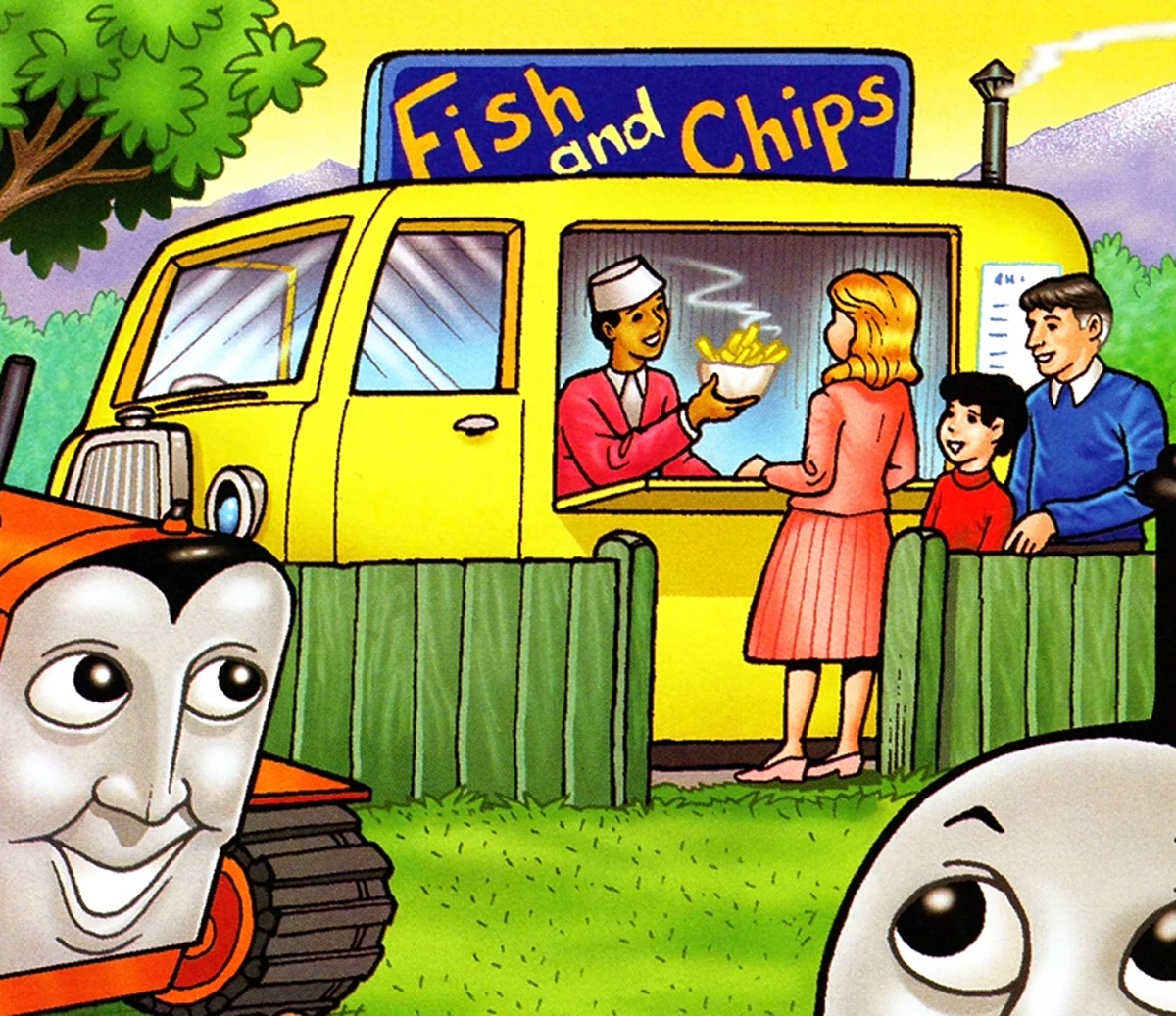 The Fish and Chips Van | Thomas the Tank Engine Wiki | Fandom