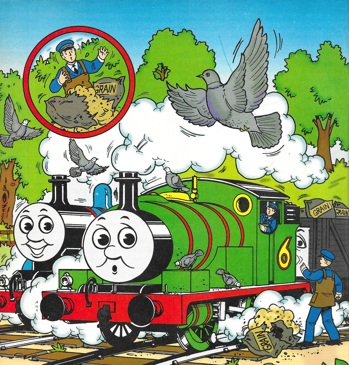 Pigeon Passengers! | Thomas the Tank Engine Wiki | Fandom