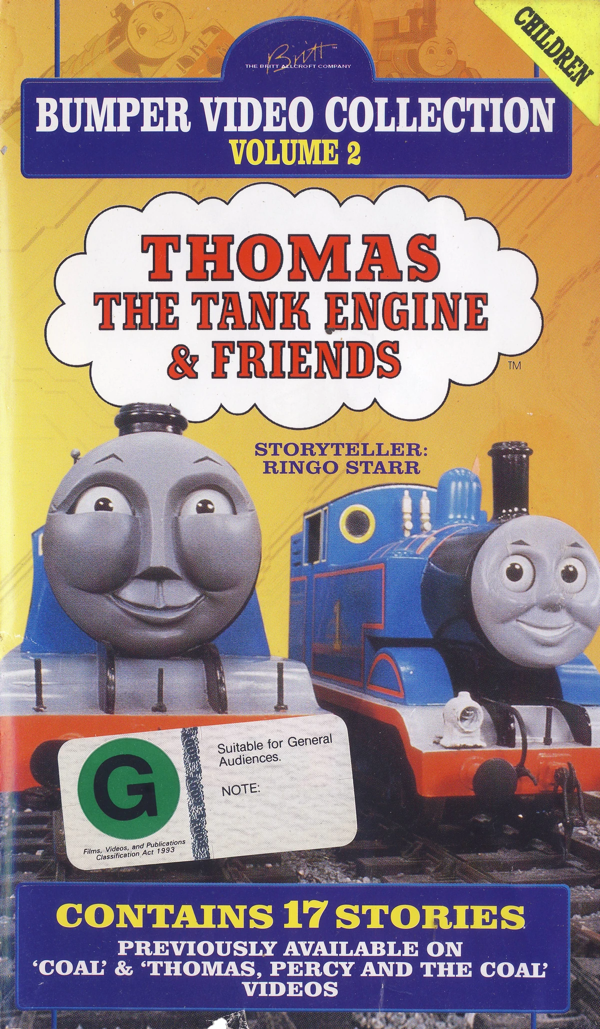 Bumper Video Collection Volume 2 | Thomas the Tank Engine Wiki | Fandom