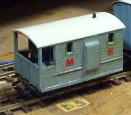 Brake Vans (narrow gauge) (RWS) | Thomas the Tank Engine Wiki | Fandom