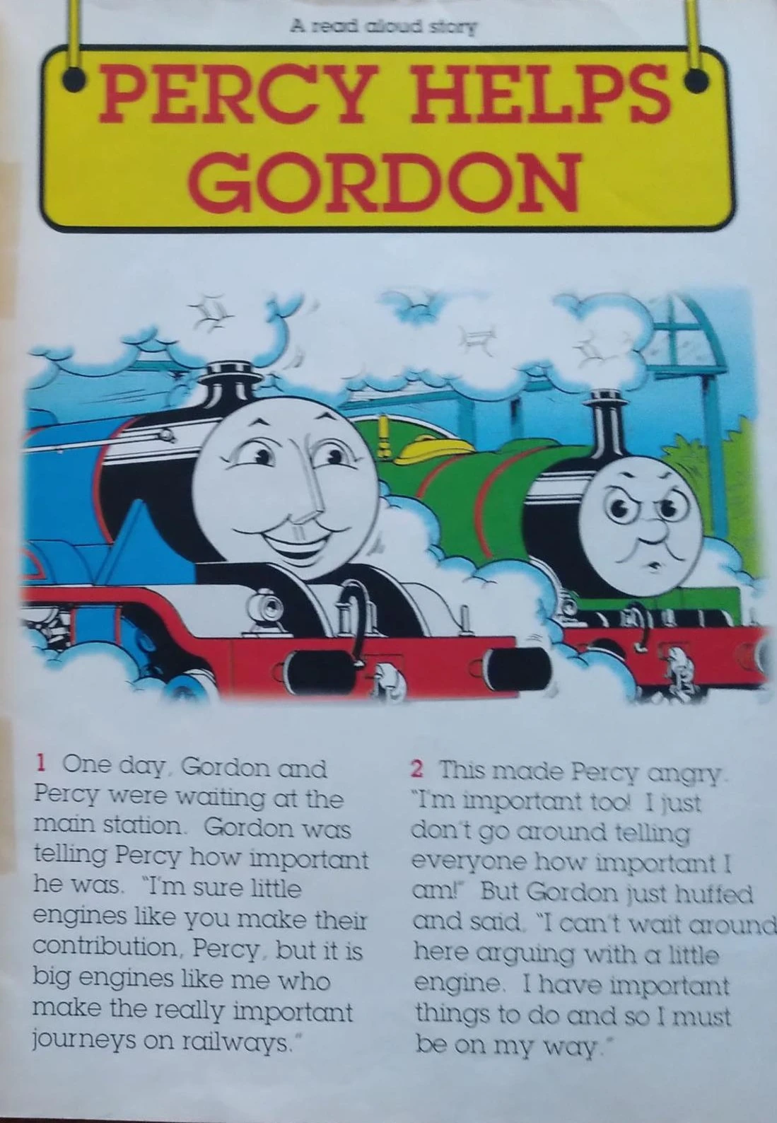 Percy Helps Gordon | Thomas the Tank Engine Wiki | Fandom