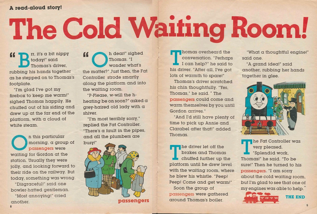 The Cold Waiting Room | Thomas the Tank Engine Wiki | Fandom