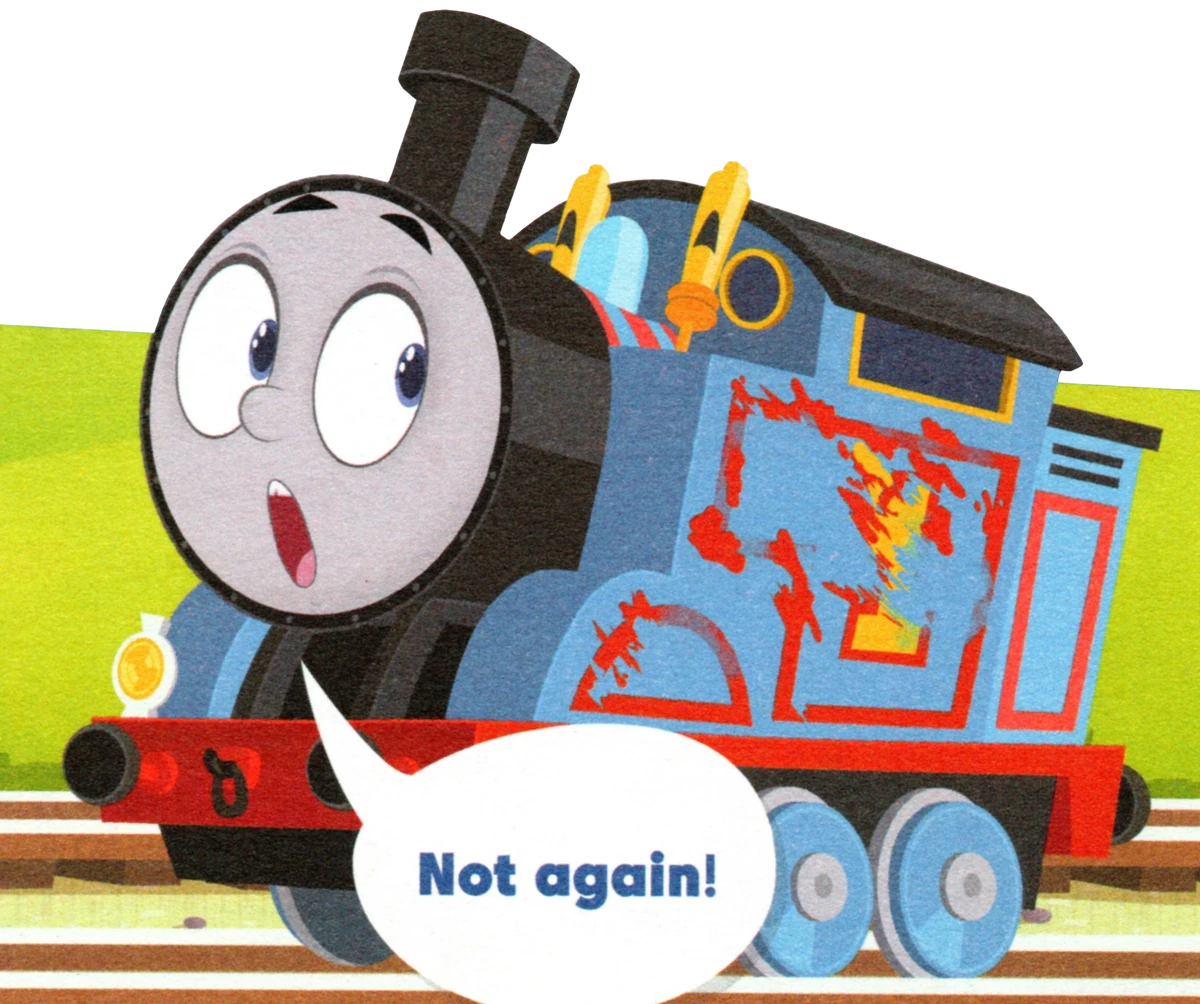 The Paint Problem (magazine story) | Thomas the Tank Engine Wiki | Fandom