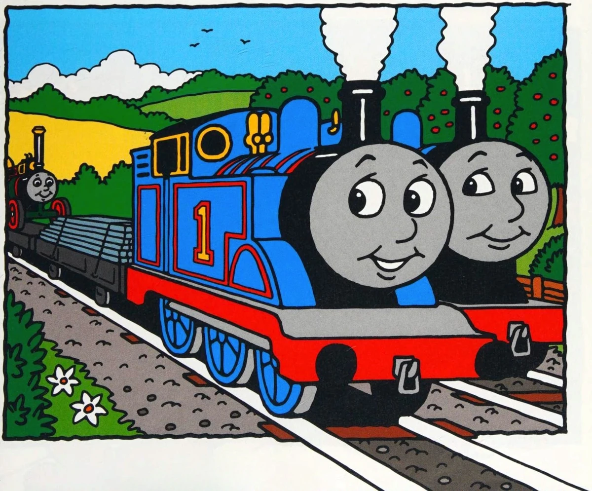 Thomas and Trevor (2003 annual story) | Thomas the Tank Engine Wiki | Fandom