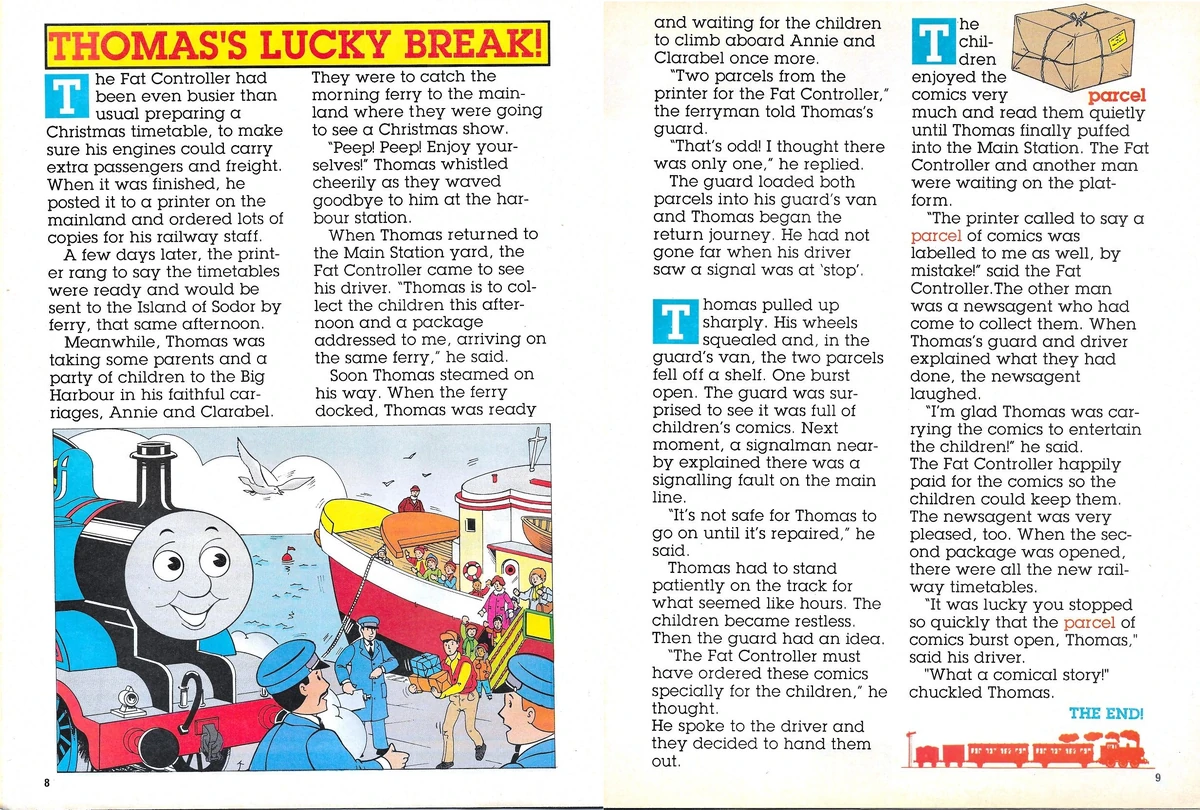 Thomas's Lucky Break! | Thomas the Tank Engine Wiki | Fandom