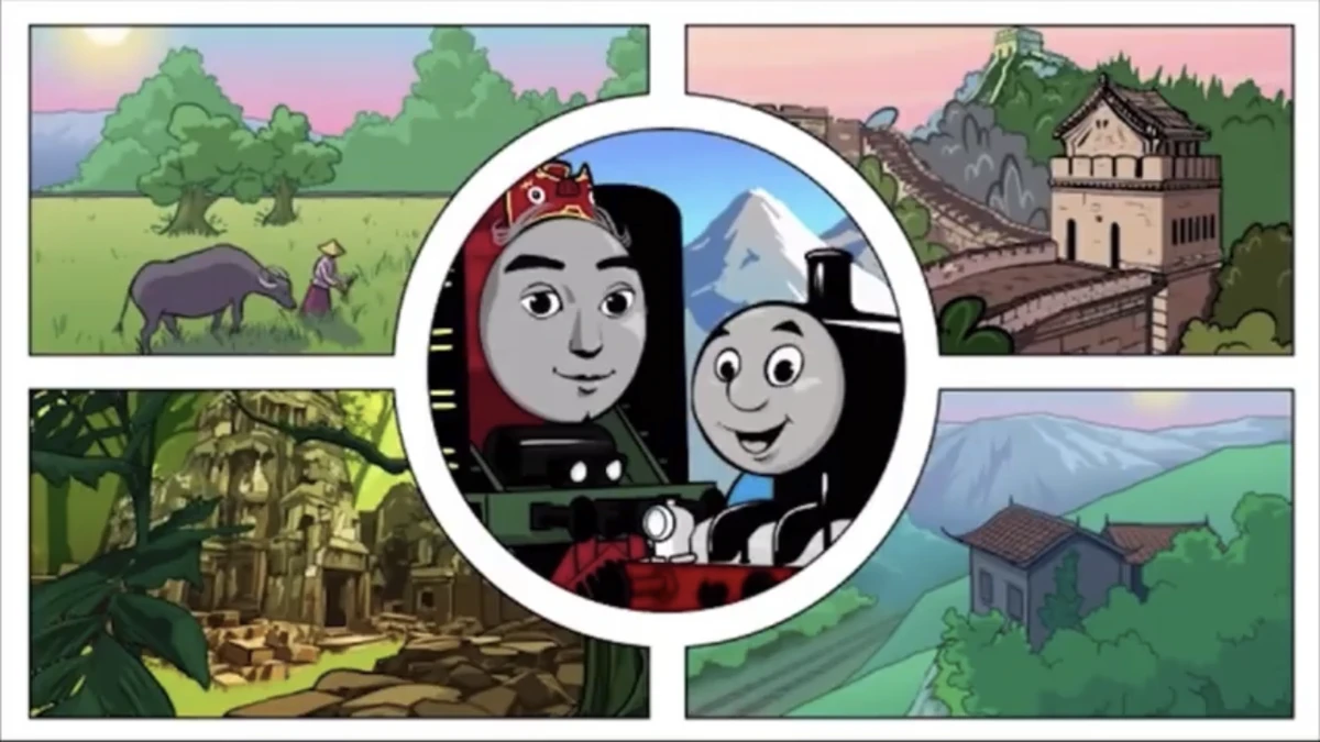 Thomas and Yong Bao | Thomas the Tank Engine Wiki | Fandom