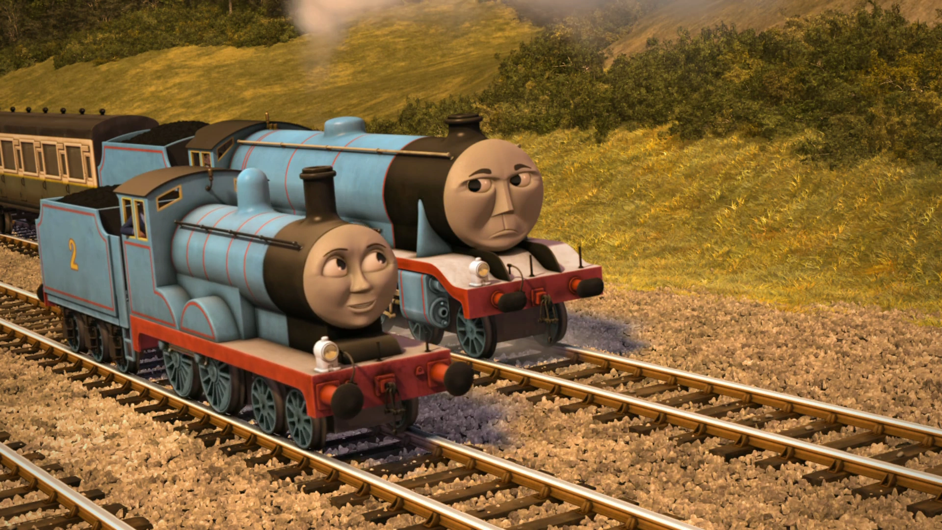 Thomas The Tank Engine Edward And Gordon