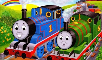Thomas and the Rainbow! (magazine story) | Thomas the Tank Engine Wiki ...