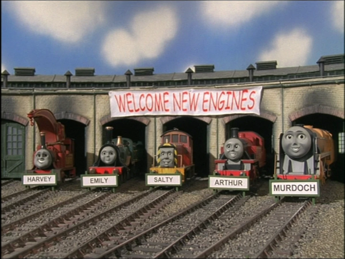 Five New Engines in the Shed | Thomas the Tank Engine Wikia | Fandom