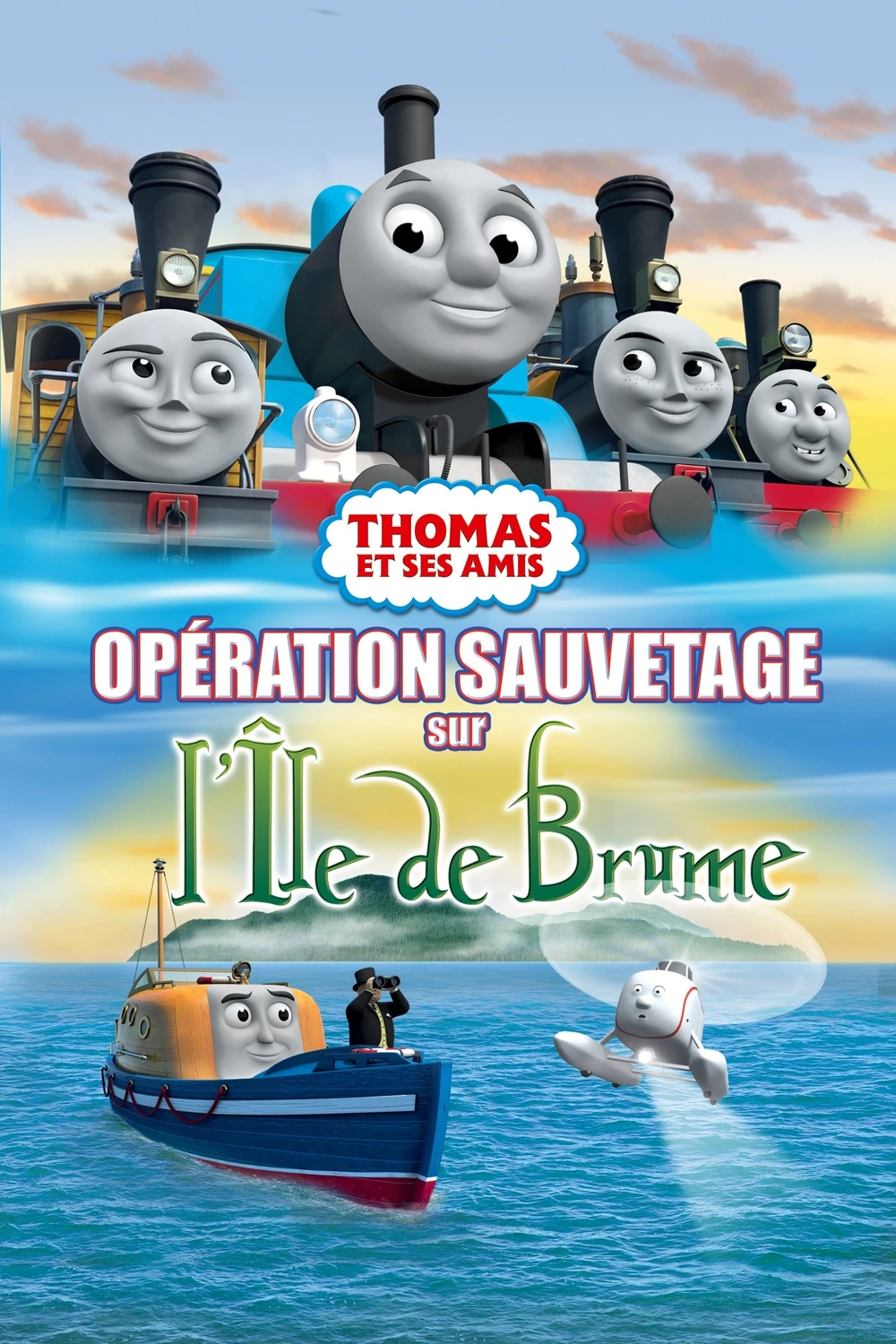 Opération sauvetage sur l'île de Brume | Wiki Thomas Le Petit Train ...