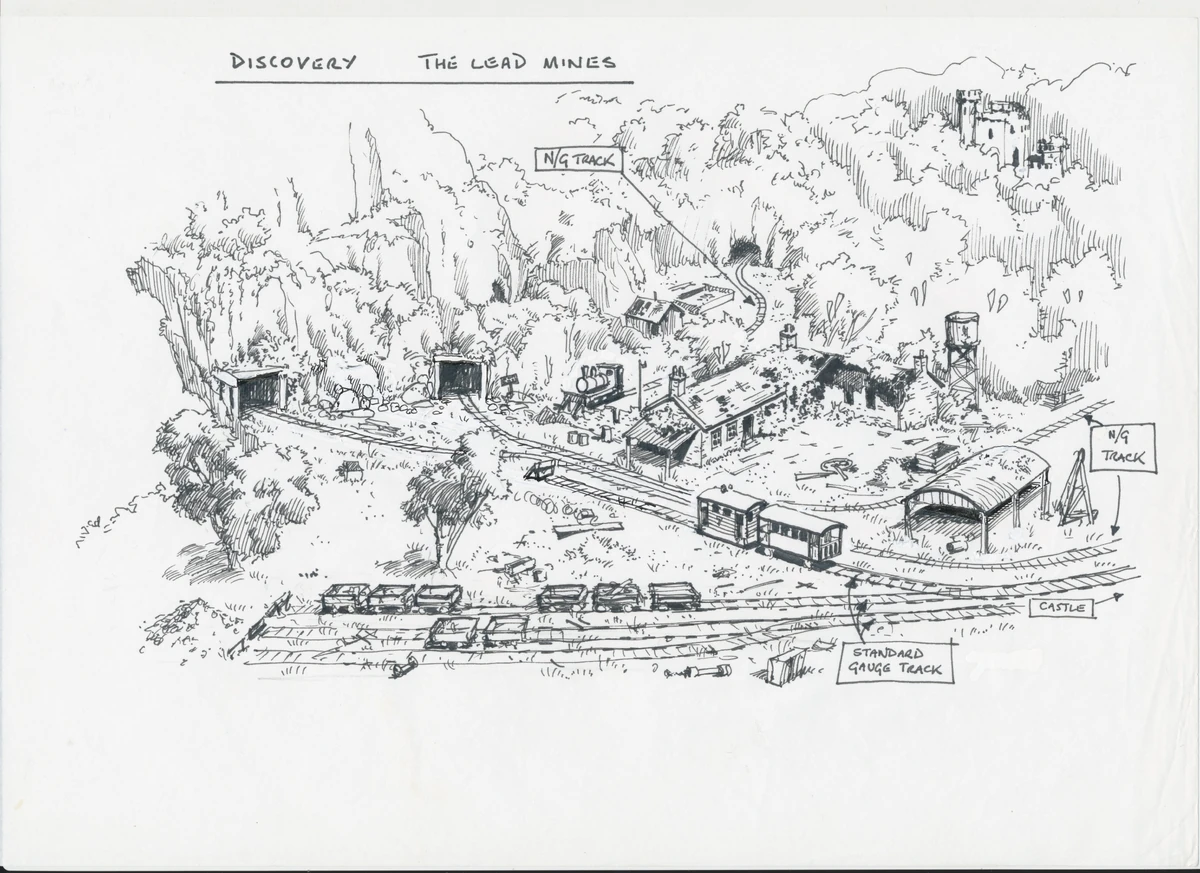 Bertram's Old Mine/Behind the Scenes | Thomas the Tank Engine Wiki | Fandom