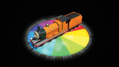 An Engine of Many Colours (magazine story) | Thomas the Tank Engine ...