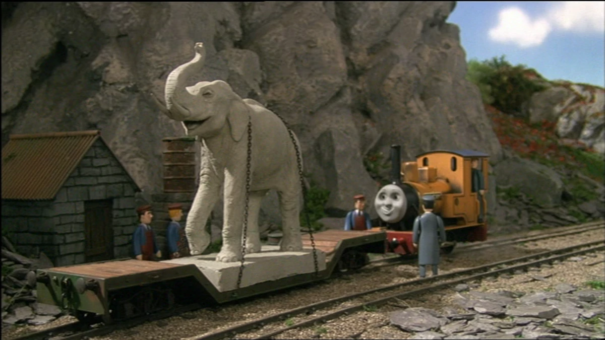 The Elephant Statue | Thomas the Tank Engine Wiki | Fandom