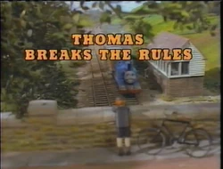 Thomas Breaks The Rules And Other Stories