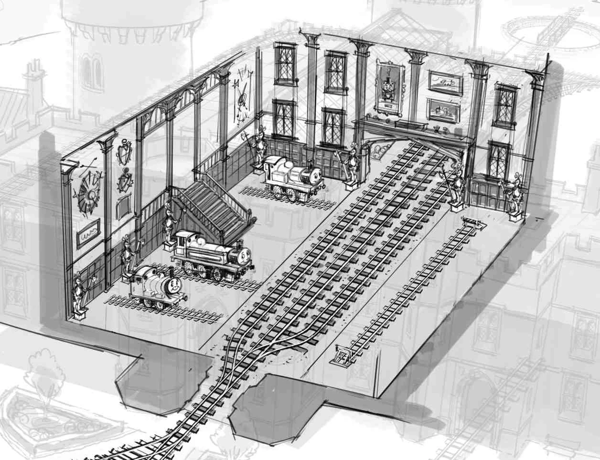 Ulfstead Castle Railway Museum | Thomas the Tank Engine Wiki | Fandom