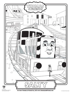 thomas the train steven coloring pages