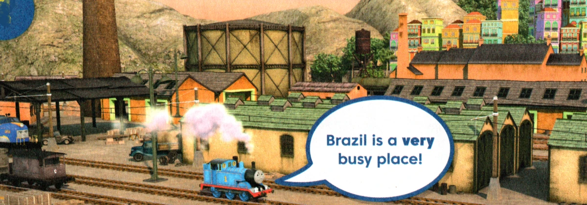 Thomas and the Forest Engines (magazine story) | Thomas the Tank Engine ...