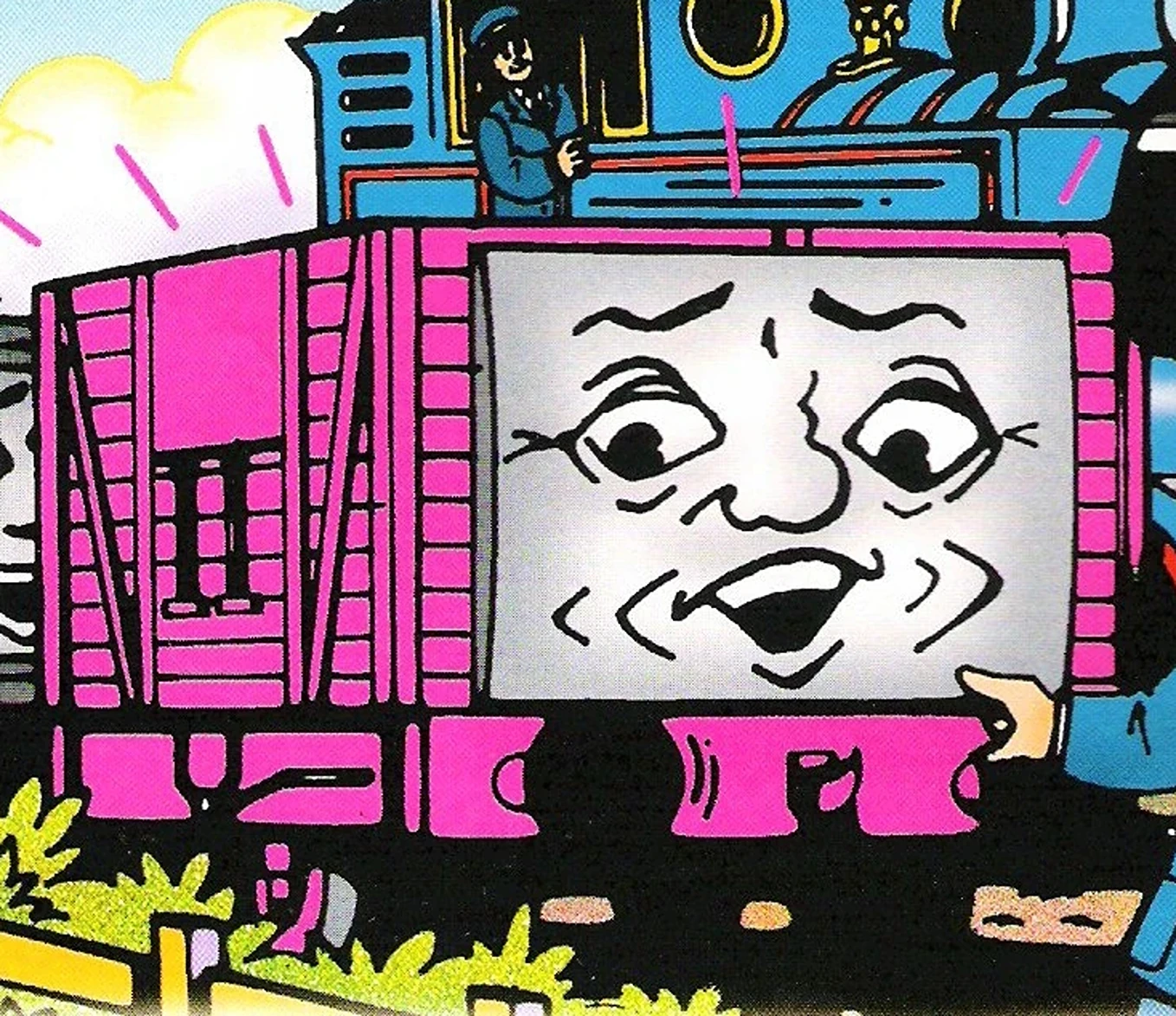 The Naughty Pink Truck | Thomas the Tank Engine Wiki | Fandom