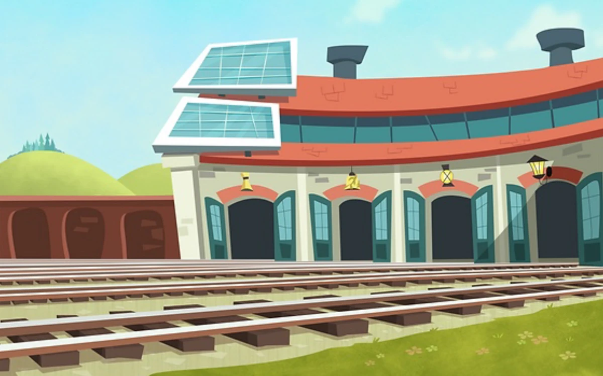 Tidmouth Sheds (AEG)/Behind the Scenes | Thomas the Tank Engine Wiki ...