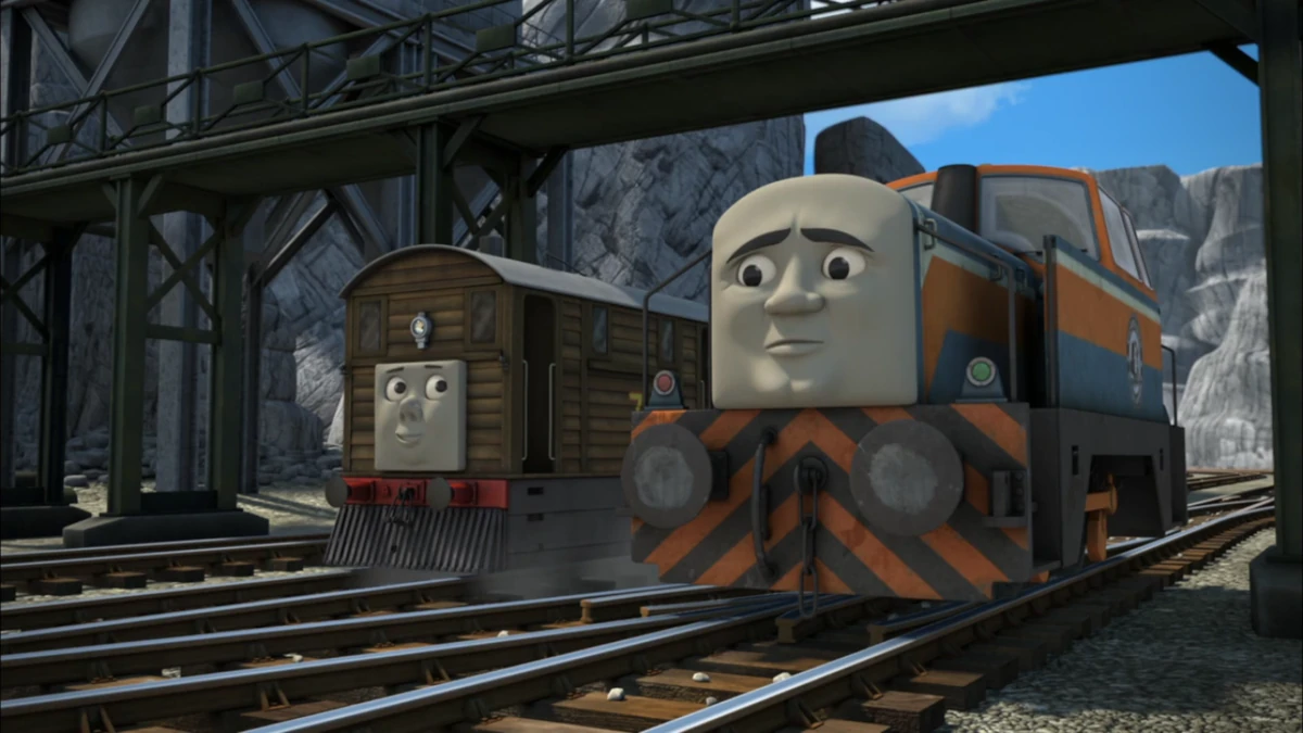 Den and Dart (magazine story) | Thomas the Tank Engine Wiki | Fandom