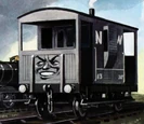 NER 20 Ton Brake Vans | Thomas the Tank Engine Wiki | Fandom