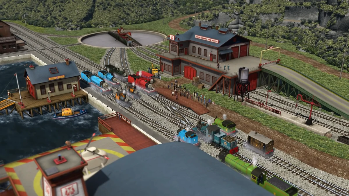 Sodor Search and Rescue Centre | Thomas the Tank Engine Wiki | Fandom