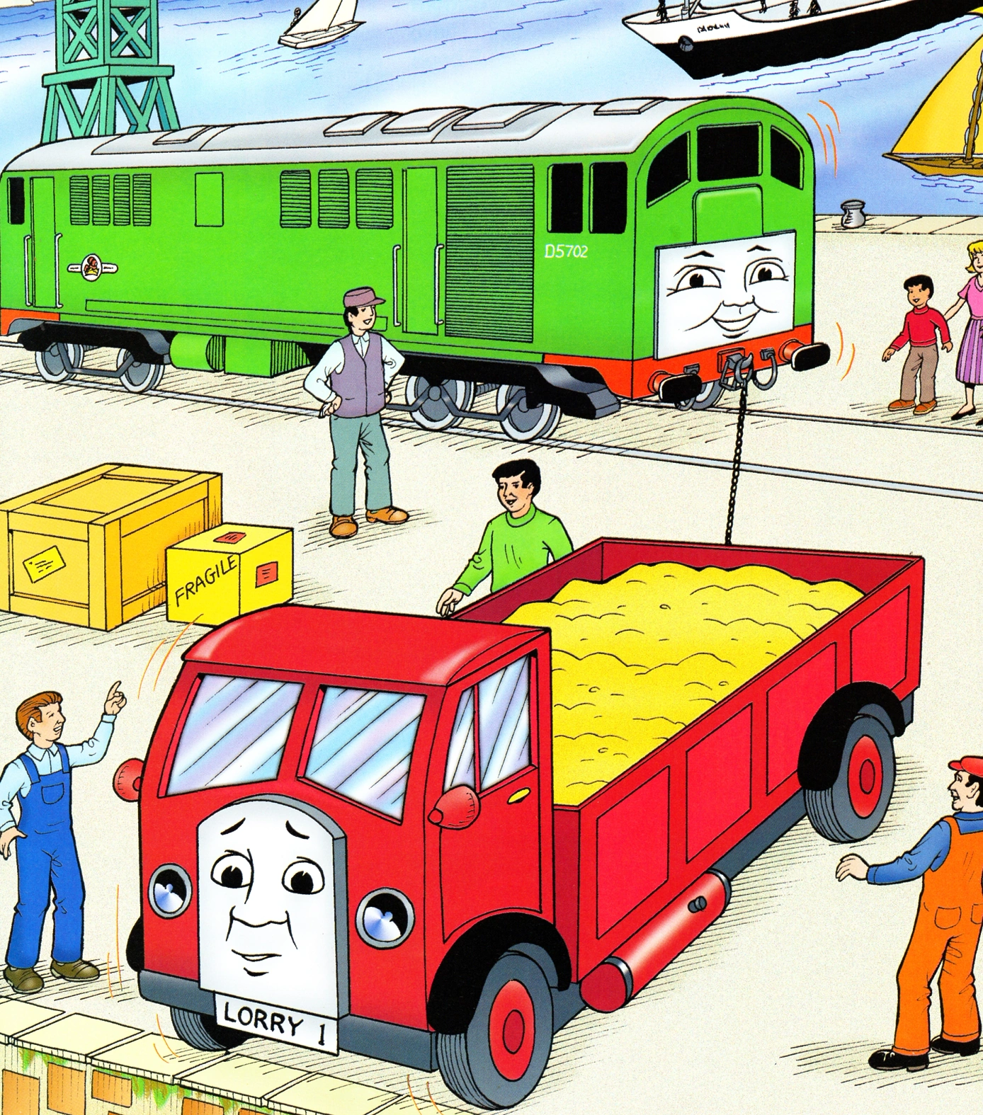 Thomas Take A Long Lorry
