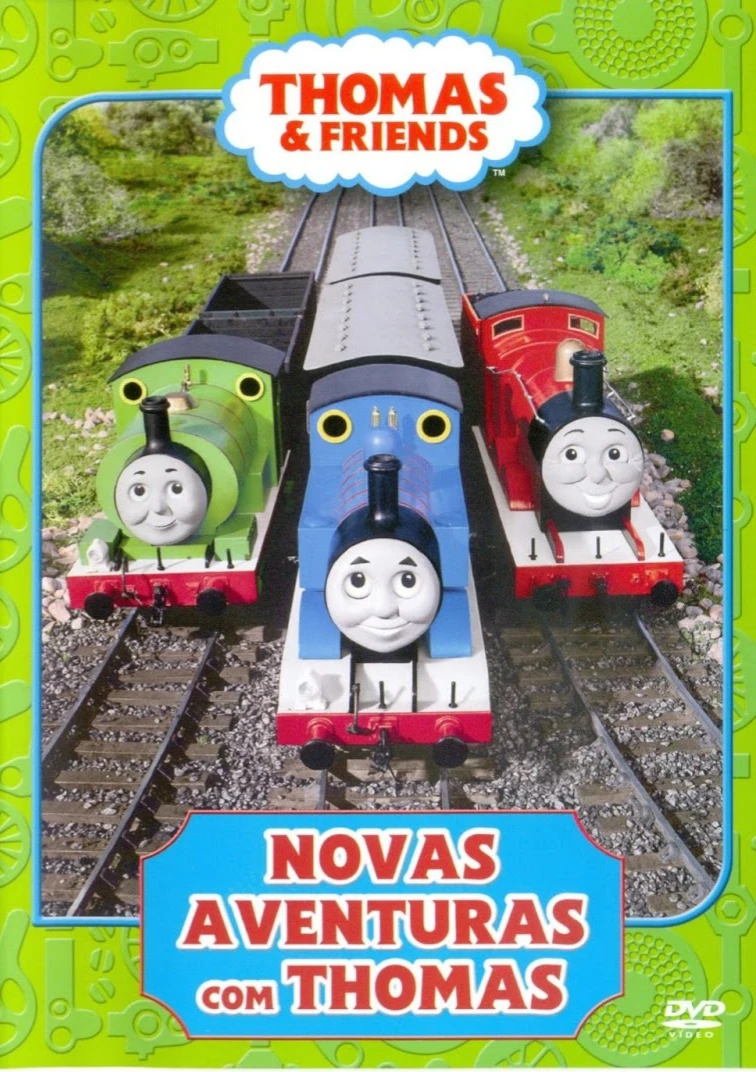 New Adventures with Thomas (Brazilian DVD) | Thomas the Tank Engine ...