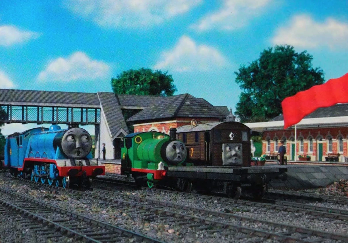 Percy and the Magic Carpet (magazine story) | Thomas the Tank Engine ...
