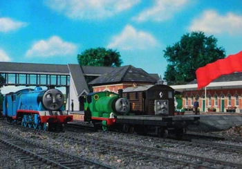 Percy and the Magic Carpet (magazine story) | Thomas the Tank Engine ...