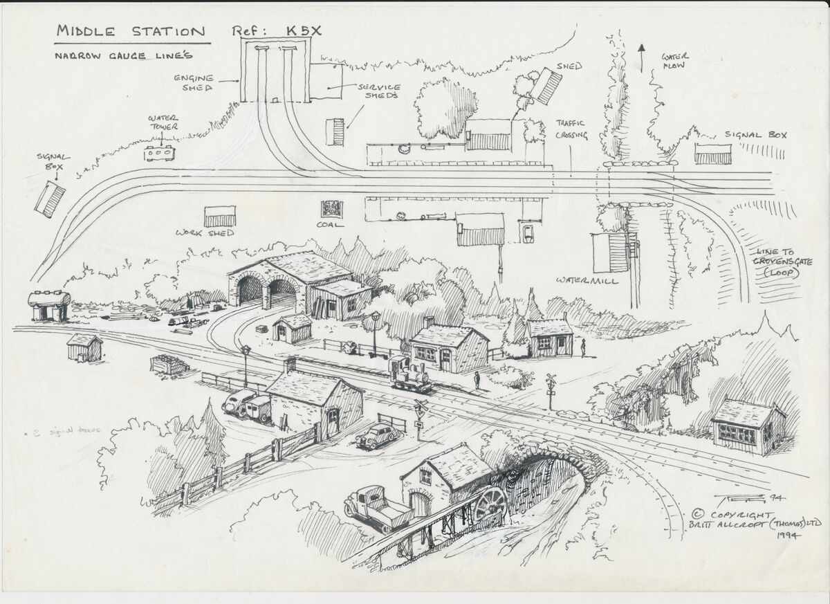 Rheneas Station Tandfbehind The Scenes Thomas The Tank Engine Wiki