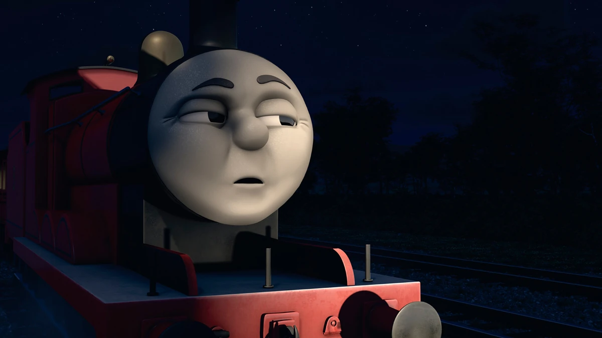 James in the Dark | Thomas the Tank Engine Wiki | Fandom