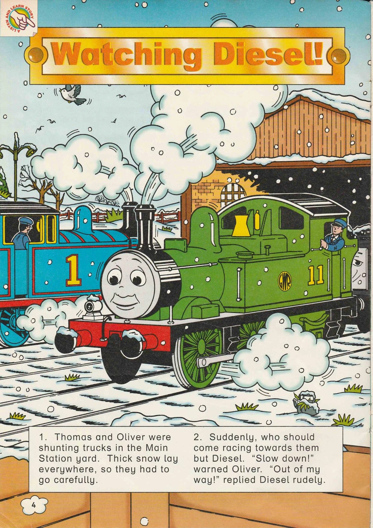 Watching Diesel! | Thomas the Tank Engine Wiki | Fandom