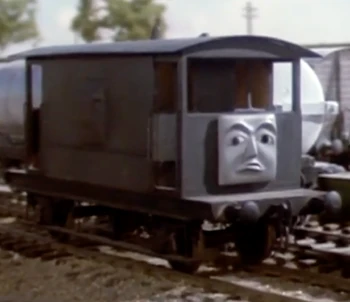 The Spiteful Brake Van (T&F) | Thomas the Tank Engine Wiki | Fandom