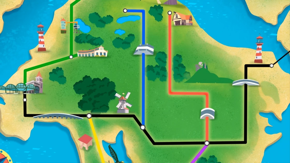 Island of Sodor (AEG) | Thomas the Tank Engine Wiki | Fandom