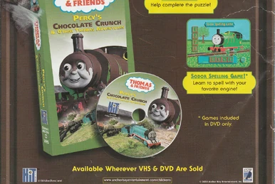 Thomas And Friends Percys Chocolate Crunch Dvd