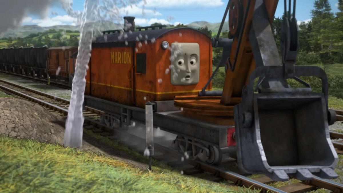 Marion and the Pipe | Thomas the Tank Engine Wiki | Fandom