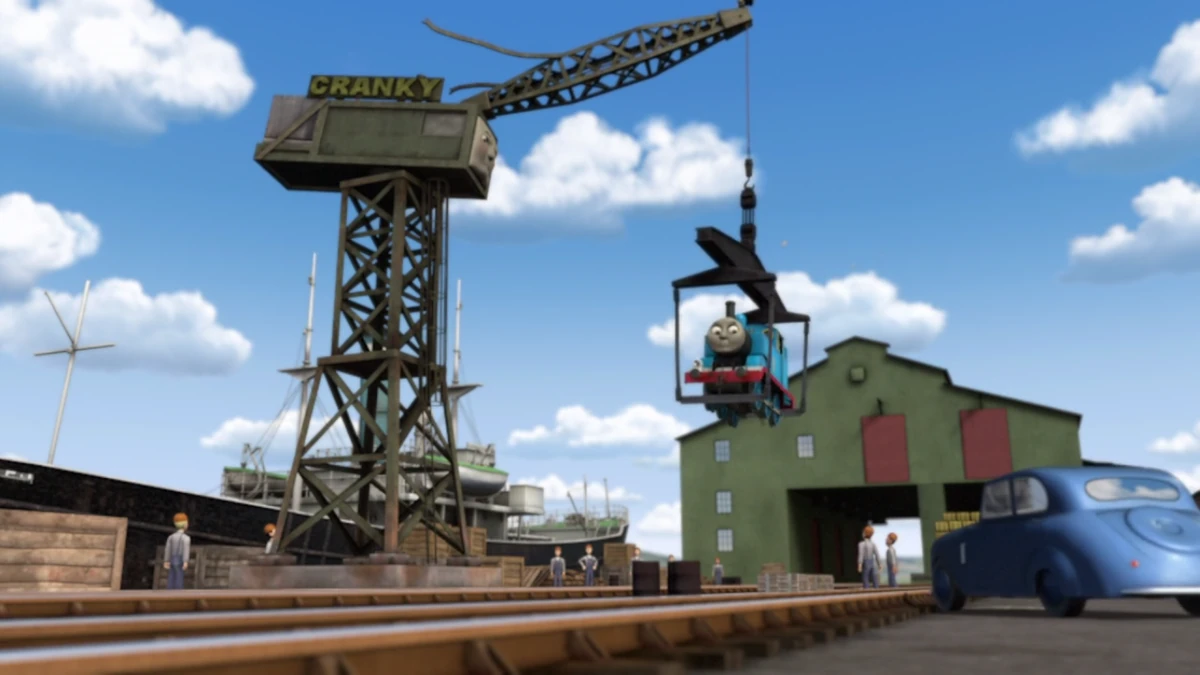 Thomas The Tank Engine Cranky Tank Engine Thomas And Friends Cranky At