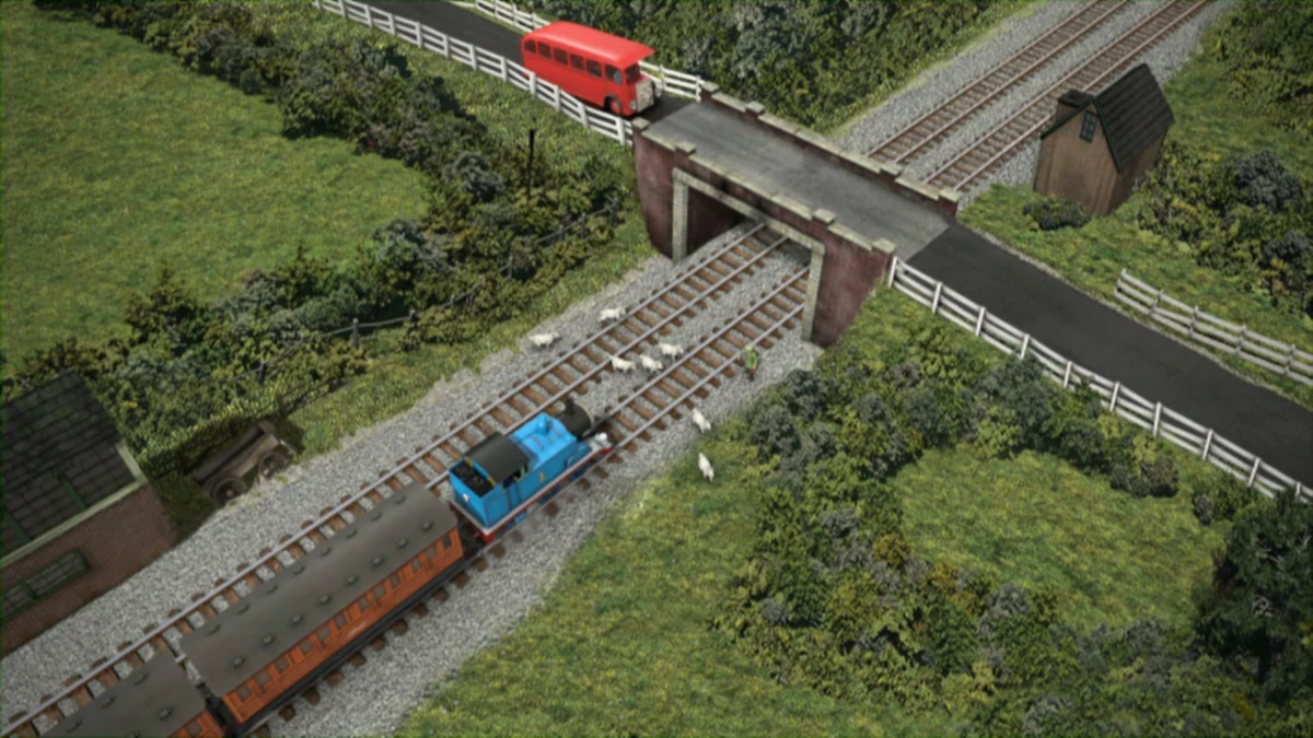Rail Under Road Bridge and Signal Box | Thomas the Tank Engine Wiki ...