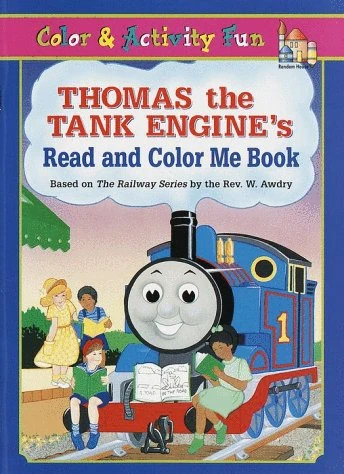 Thomas the Tank Engine's Read and Color Me Book | Thomas the Tank ...